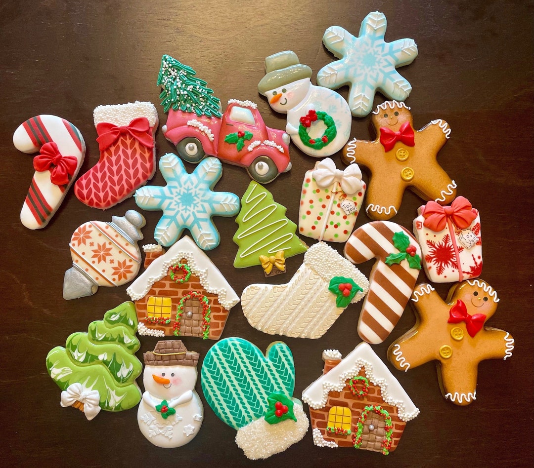 Christmas Cookie Gift Set - Etsy