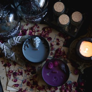 Persephone Queen of the Underworld - Dark Scented Candle Gothic Ritual ...