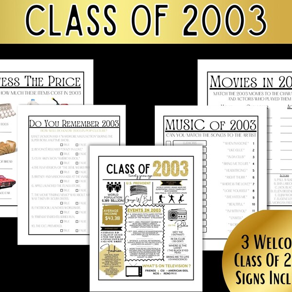 Class Reunion Welcome Sign - Etsy
