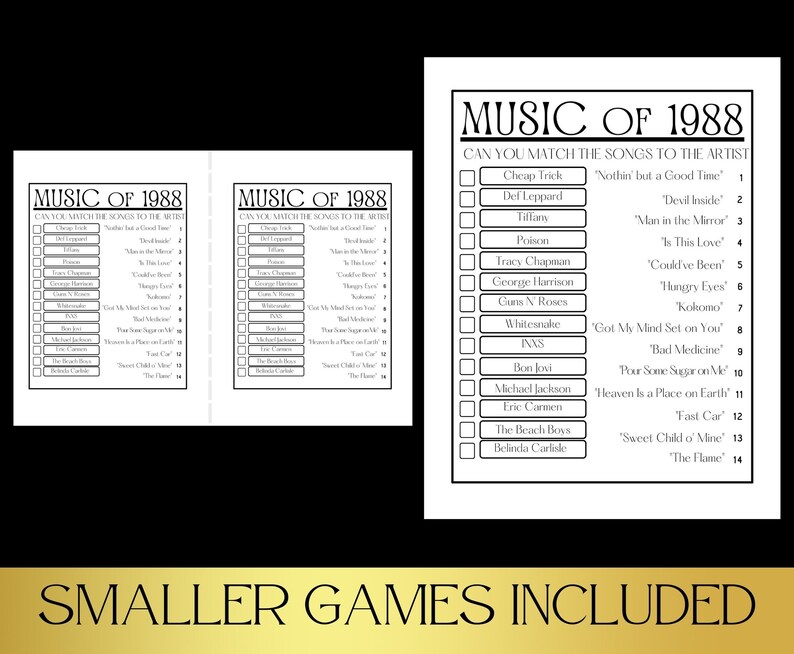 Class of 1988 Bundle, Class Reunion Printable, Welcome Class of 1988 ...