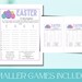 Easter Game Bundle | Printable Easter Games for Kids and Adults ...