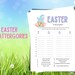 Scattergories Easter Printable Game | Easter Party Games | Fun Family ...