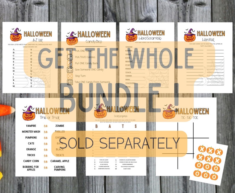 Printable Halloween Word List Game | Halloween Activities | Games for ...