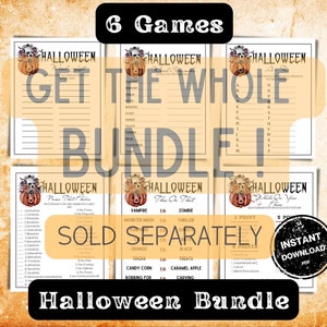 Halloween Name That Phobia Match Game | Printable Games for Adults ...