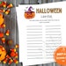 Printable Halloween Word List Game | Halloween Activities | Games for ...