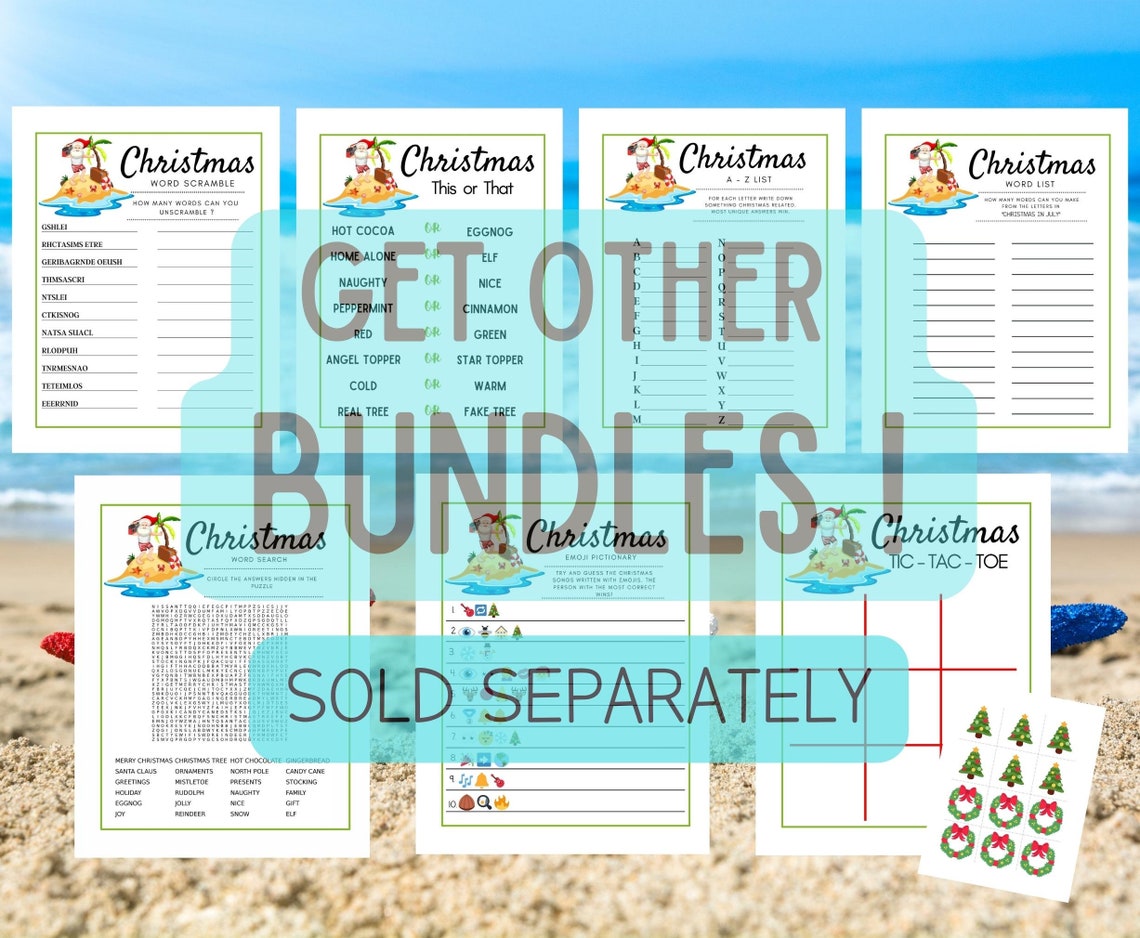 Thanksgiving Party Game Bundle, Printable Family Party Games, 2023 ...