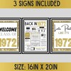 Class of 1973 Bundle, 50th Class Reunion Printable, Welcome Class of ...