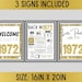 Class of 1973 Bundle, 50th Class Reunion Printable, Welcome Class of ...