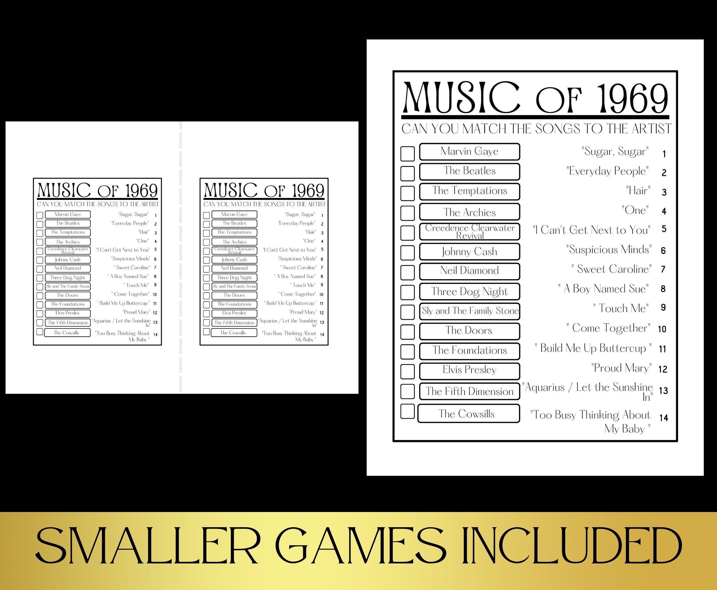 Class of 1969 Bundle, Class Reunion Printable, Welcome Class of 1969 ...