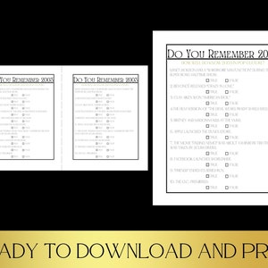 Class of 2003 Bundle, 20th Class Reunion Printable, Welcome Class of ...