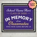 Class of 2003 Bundle, 20th Class Reunion Printable, Welcome Class of ...