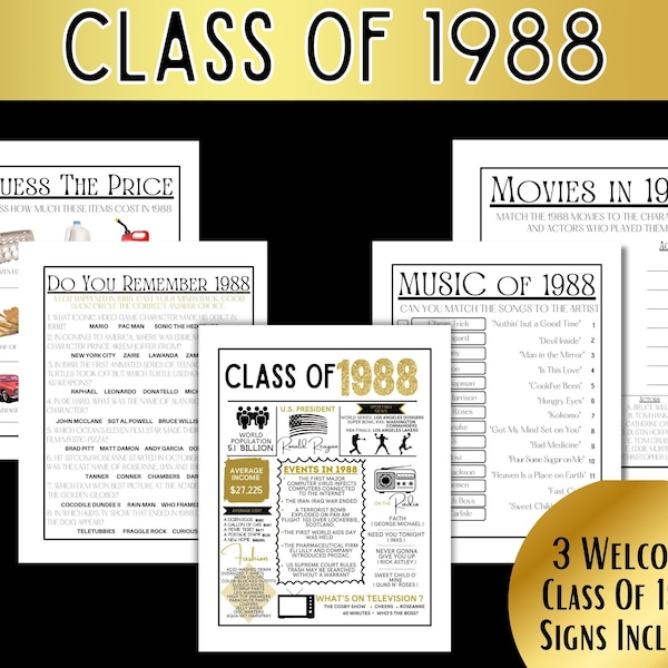 Class Reunion - Etsy
