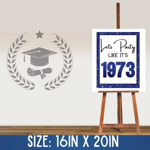 Class of 1973 Bundle, 50th Class Reunion Printable,welcome Class of ...