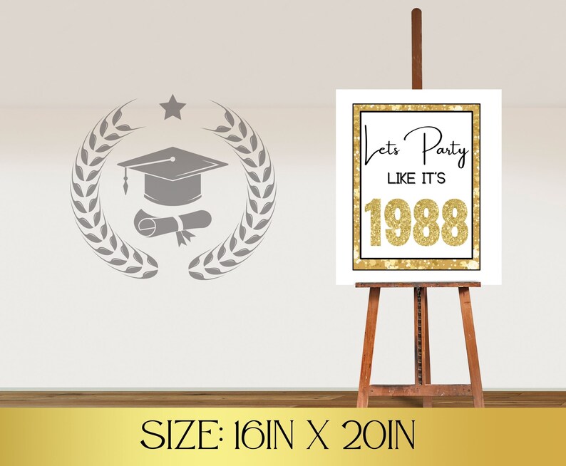 Class of 1988 Bundle, Class Reunion Printable, Welcome Class of 1988 ...
