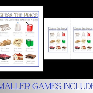 2003 Class Reunion Games Bundle, Welcome Signs (digital Download) - Etsy