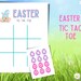 Printable Easter Tic Tac Toe | Easter Activities | Games for Kids ...