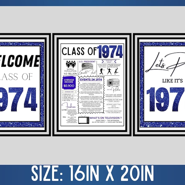 Class Reunion Welcome Sign - Etsy