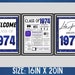 Class of 1974 Sign Bundle: Welcome Class of 1974 & Let's Party Like It ...