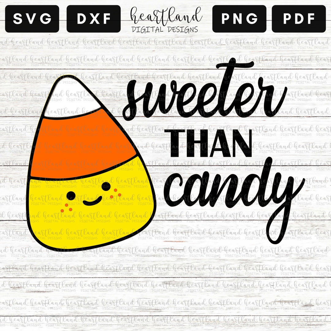 Sweeter Than Candy Halloween Candy Corn Niedliches Cartoon - Etsy.de