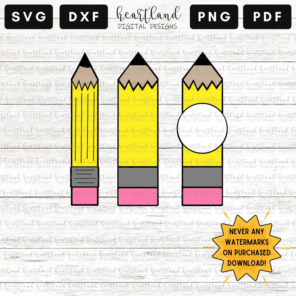 Ultimate Back-to-school Pencil Design Bundle SVG for Teacher Gift ...
