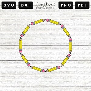 Ultimate Back-to-school Pencil Design Bundle SVG for Teacher Gift ...