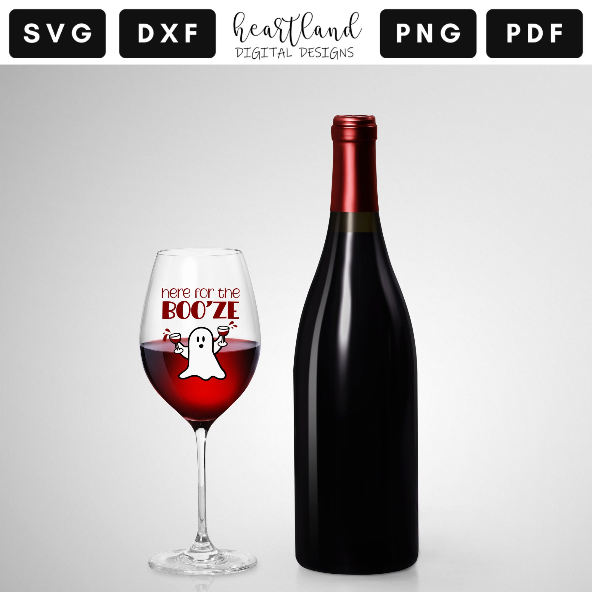 Ghost With Alcohol Bundle here for the Boos - Etsy