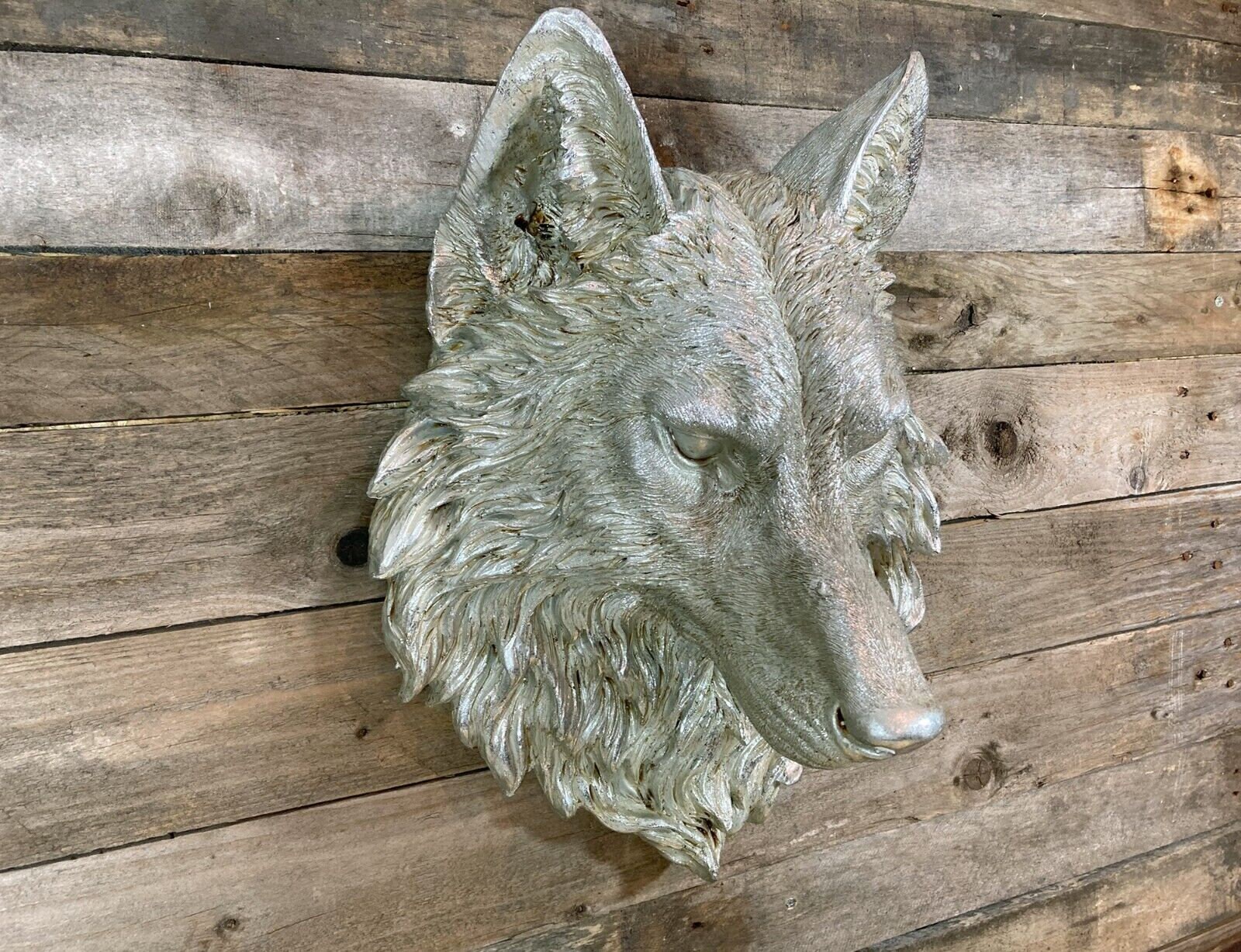 Large Size Wall Hanging Nordic Simulation Animal Wolf Head - Etsy UK
