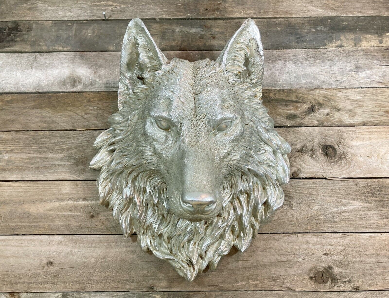 Large Size Wall Hanging Nordic Simulation Animal Wolf Head - Etsy UK