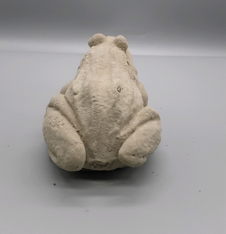 Frog Concrete Statue Small, Frog, Amphibian, Pet Memorial, Concrete ...