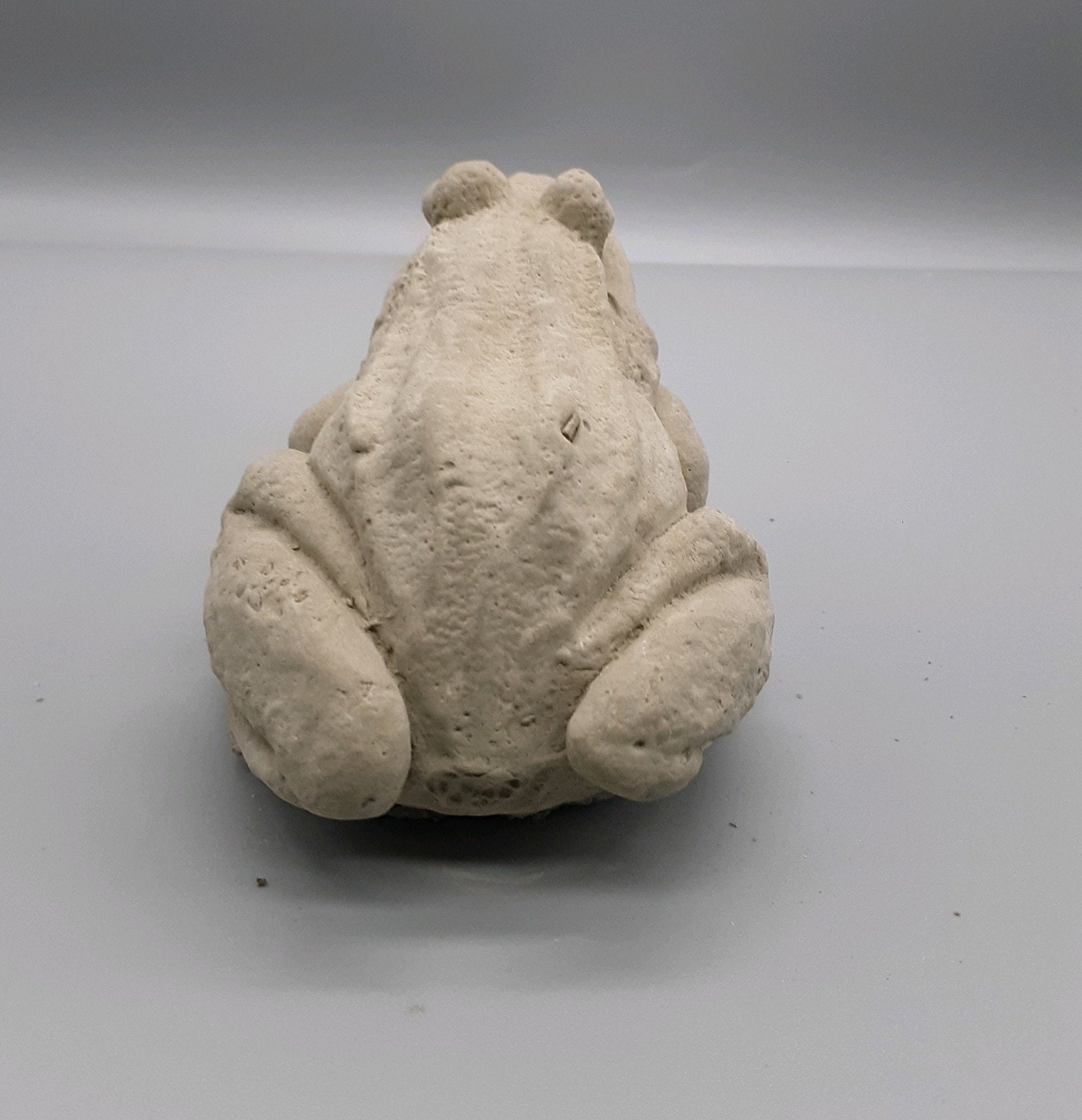Frog Concrete Statue Small, Frog, Amphibian, Pet Memorial, Concrete ...