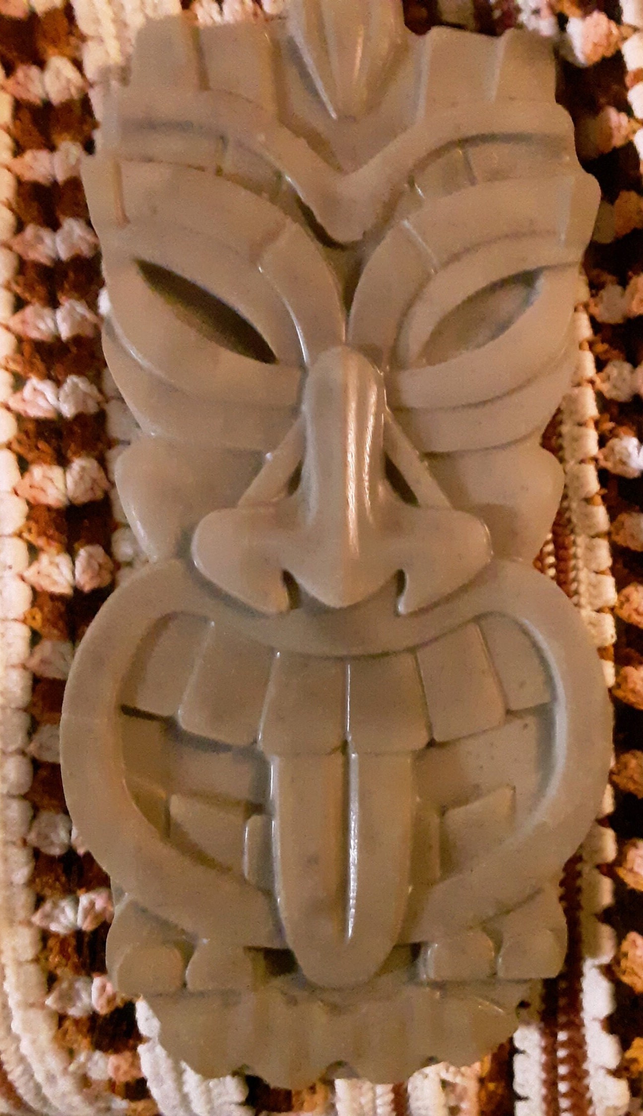 TIKI Head Concrete Plaque, TIKI, Tiki Head Replica, Tiki Head, Tiki ...