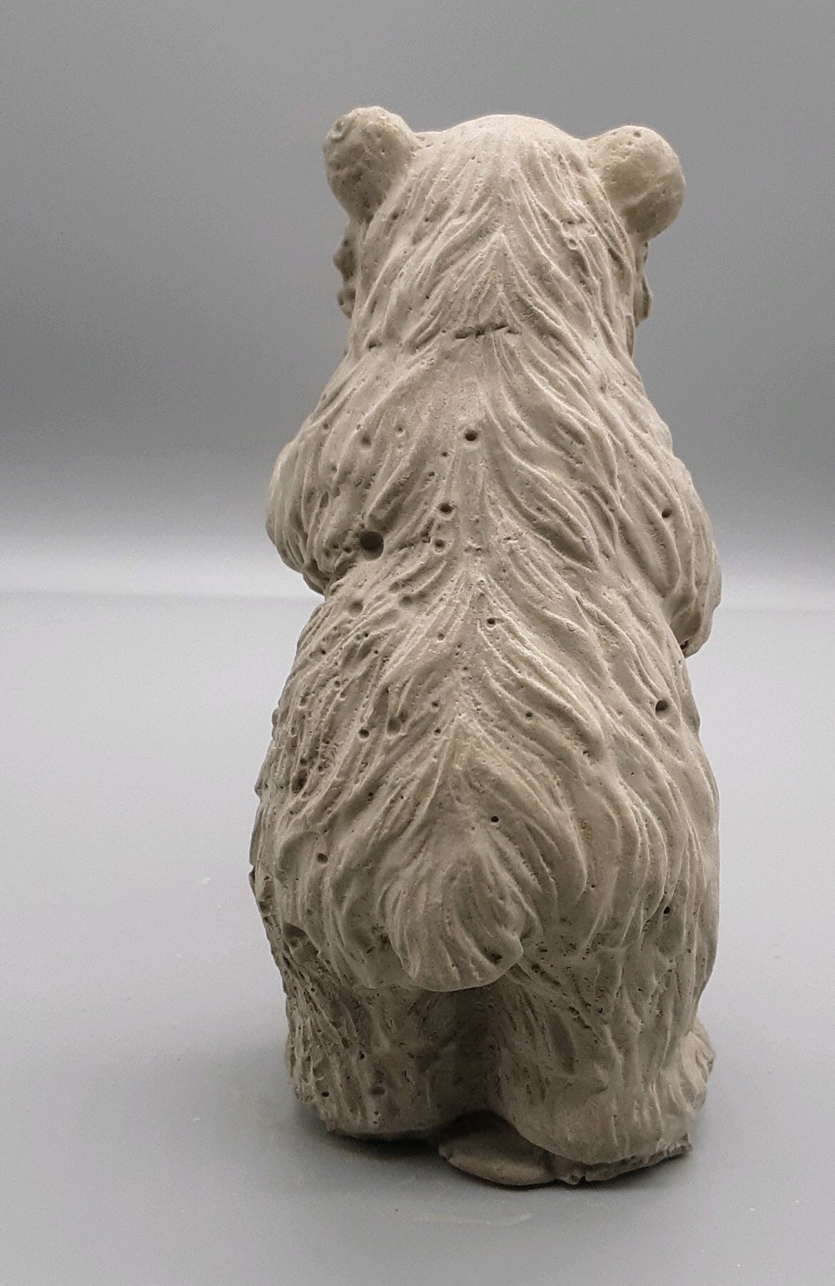 Small Concrete Bear Statue - Hand Mixed - Etsy