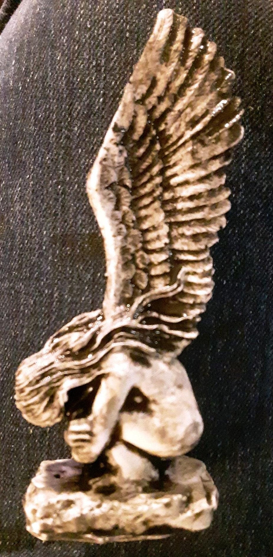 Remembrance and Redemption Angel, Angel Sitting Hunched Down, Angel ...