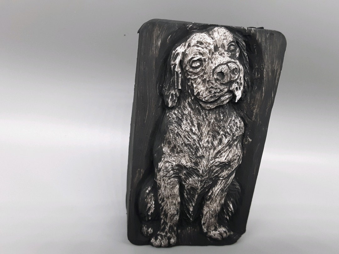 Labrador Dog Resin Statue Plaque, Dog Statue, Dog Plaque, Resin, Statue ...