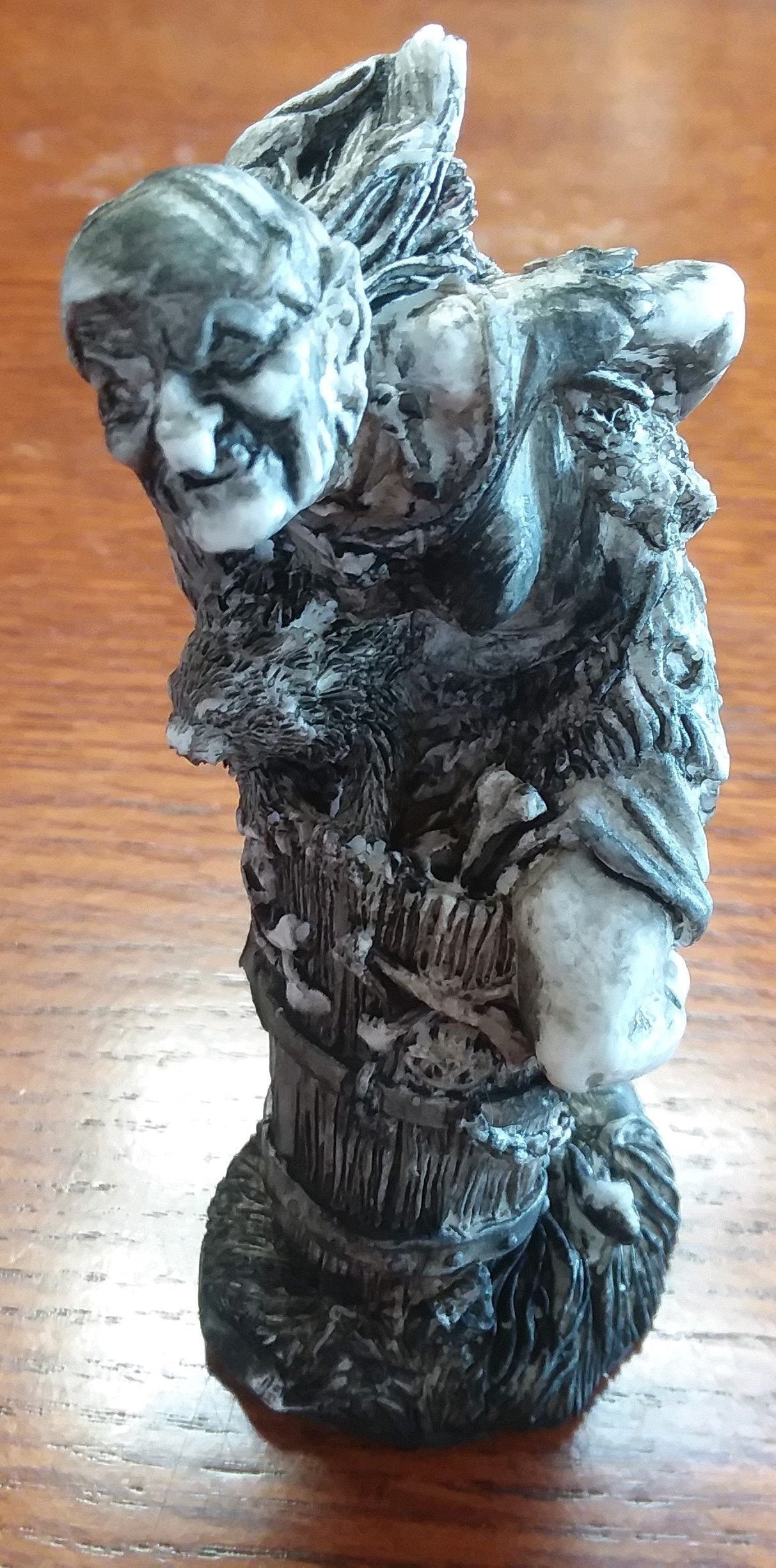 Witch Resin Statue Home Decor Gothic Garden Statue Small - Etsy