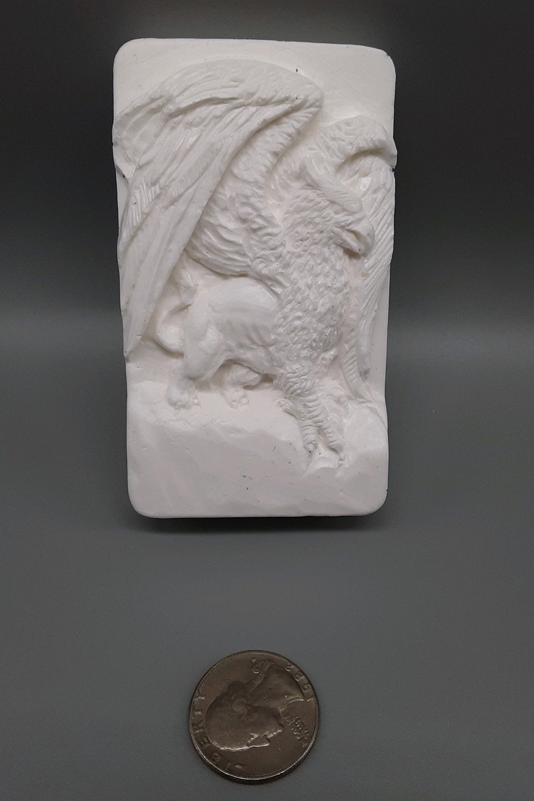 Griffin Resin Plaque: Mystical Gargoyle Wall Decor - Etsy