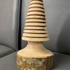 Christmas Tree With Live Edge Base - Etsy