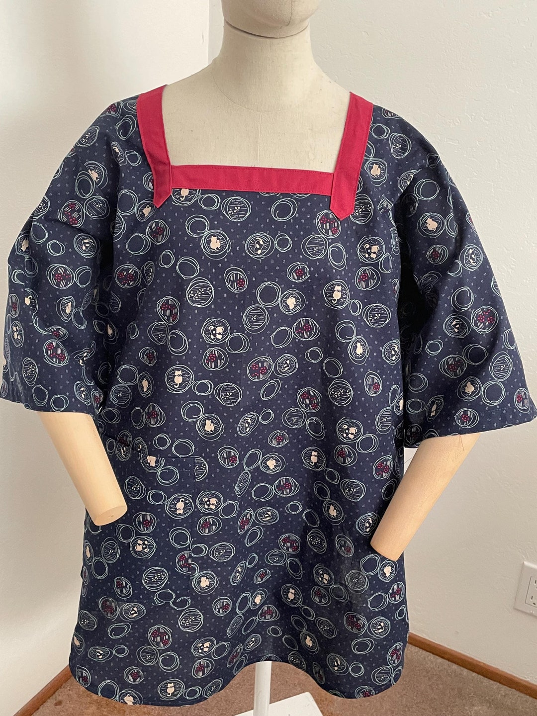 Cat Circles Mama San Apron - Etsy