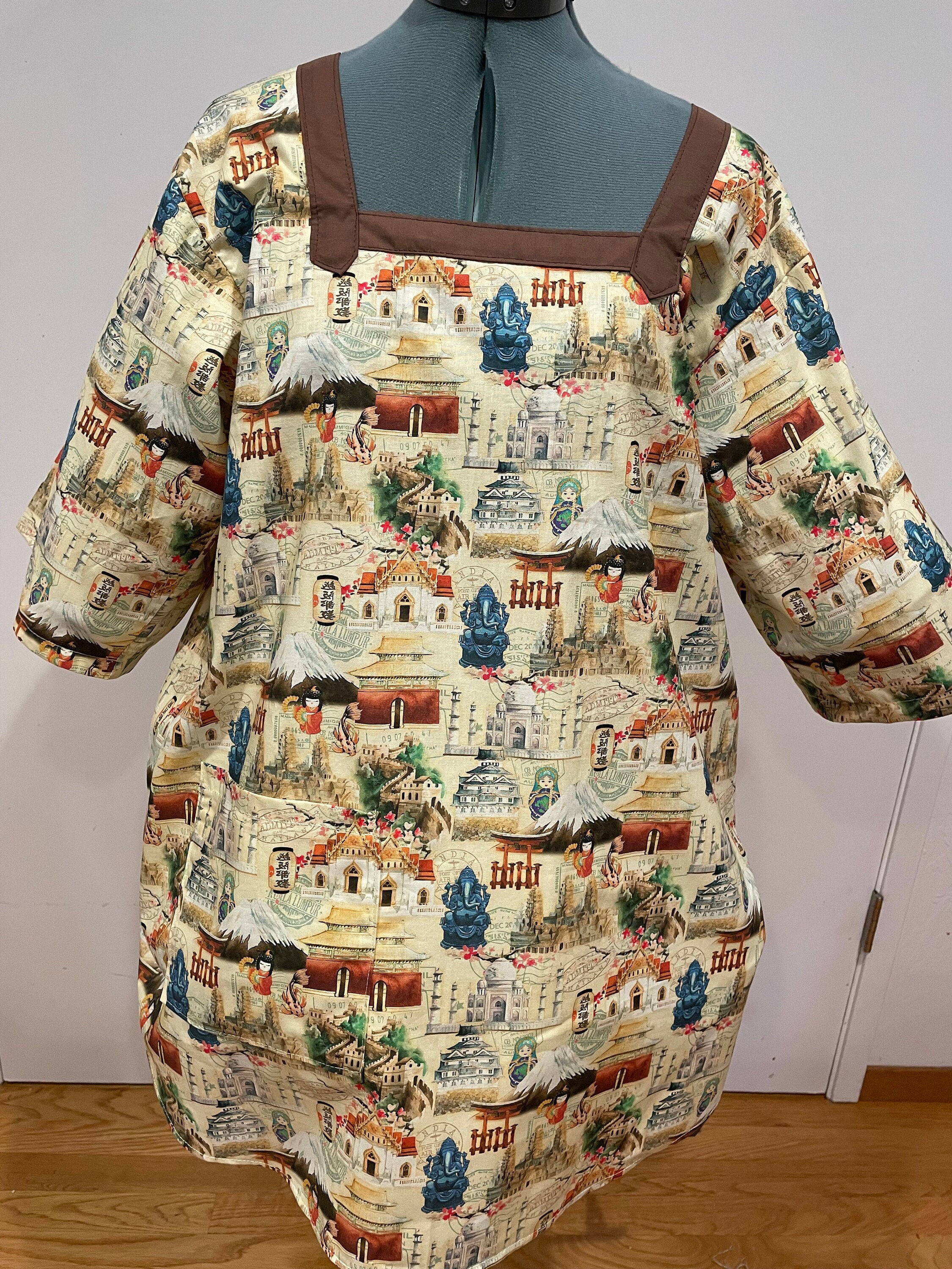 Asian Landmarks Mama San Apron - Etsy