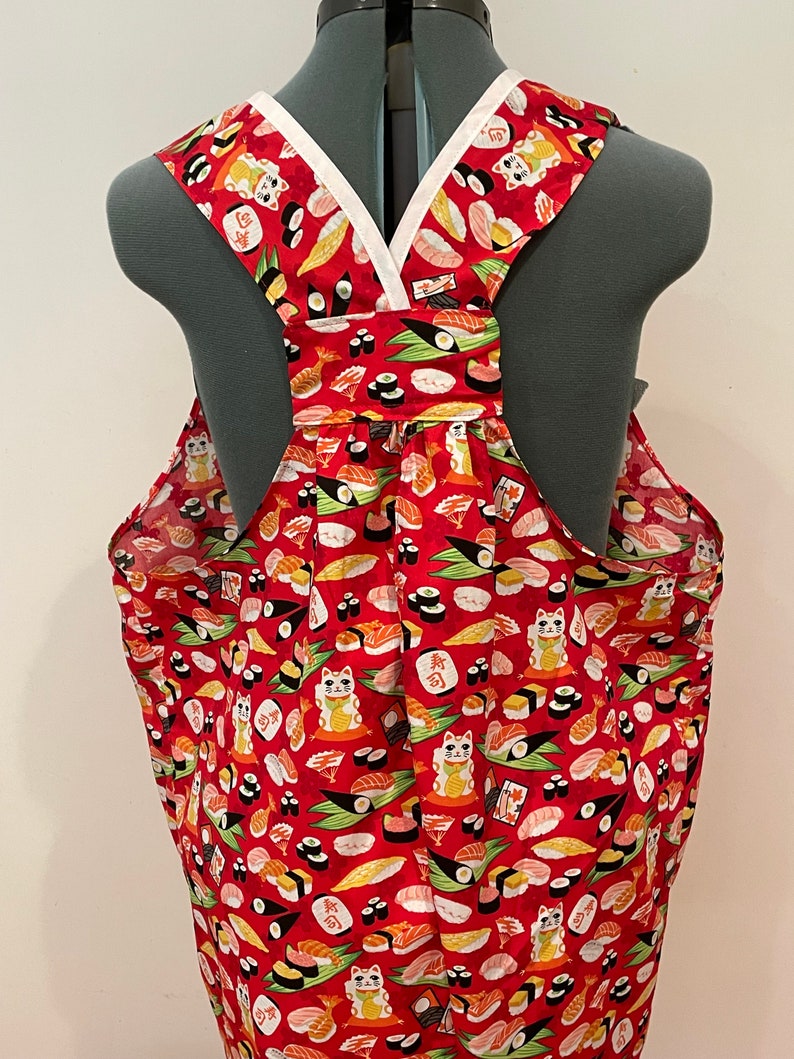 Sushi Time Cover All Apron - Etsy