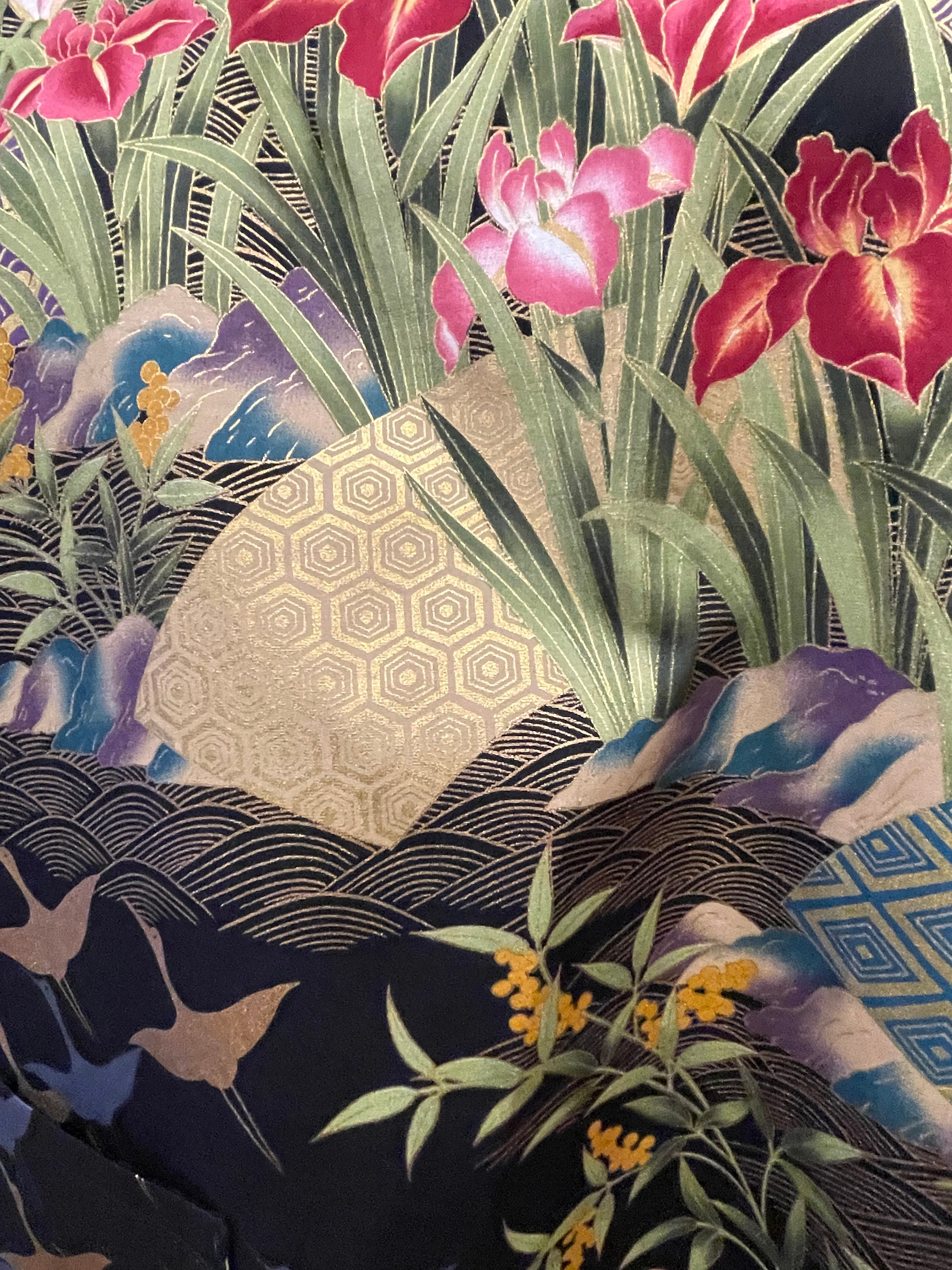 Iris and Cranes Mama San Apron - Etsy