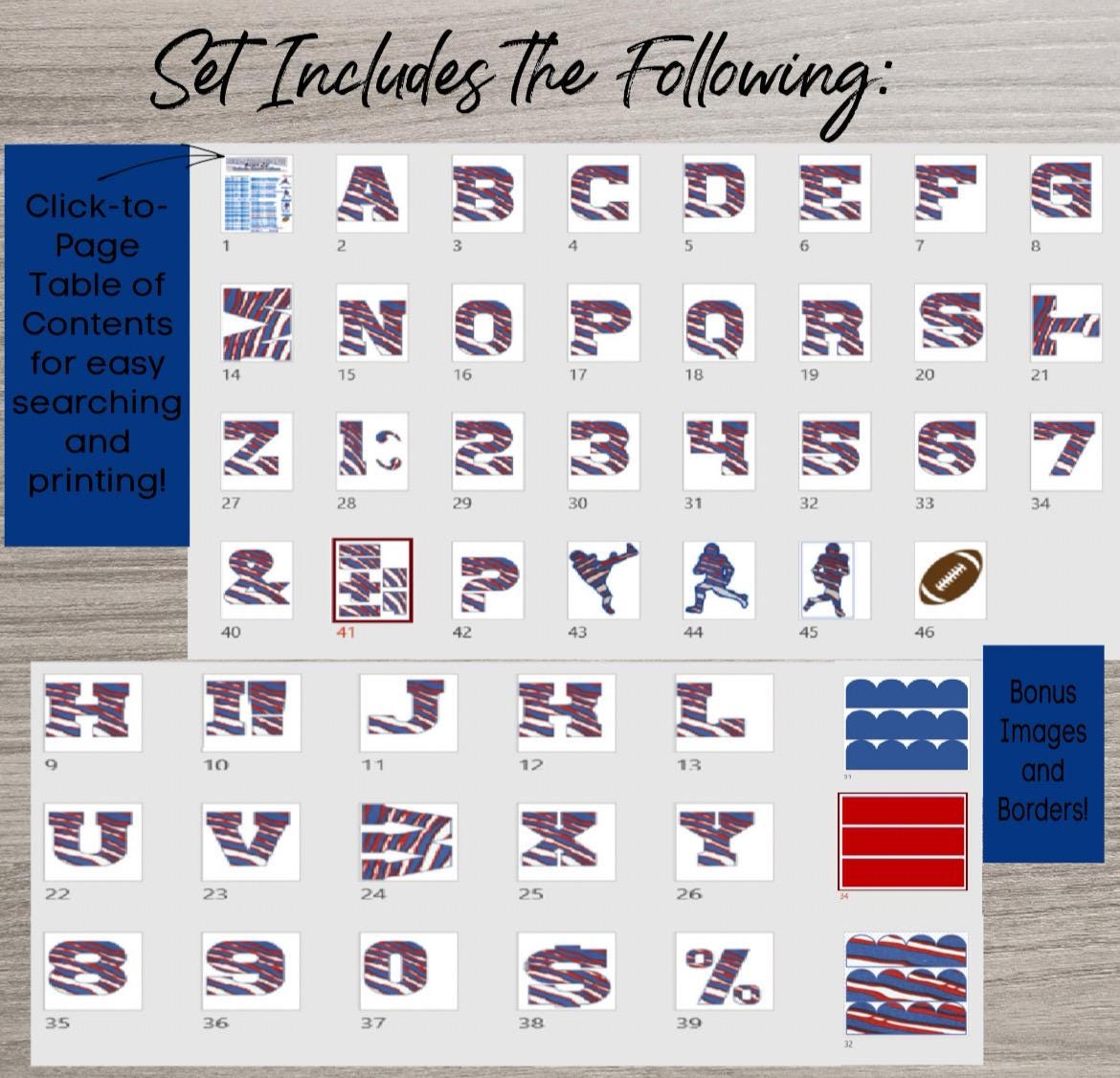 Buffalo Mafia Football Digital Print & Cut Letters and Numbers, Buffalo ...