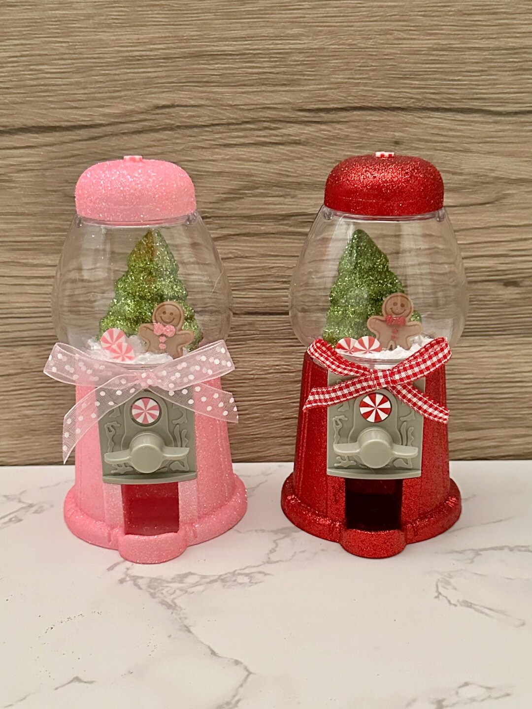 Gingerbread Man Bubblegum Machine - Etsy