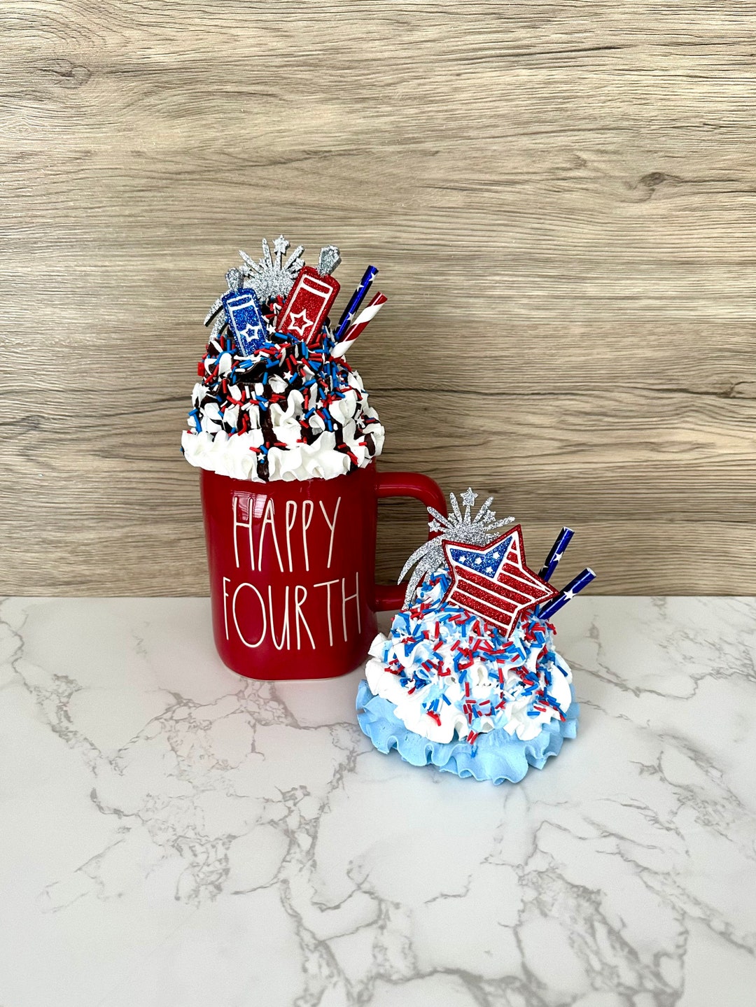 Firework Large Mug Topper - Etsy