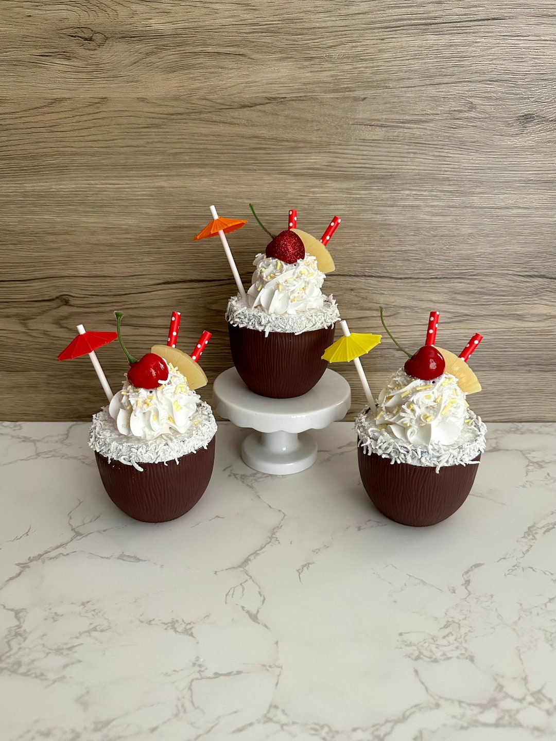 Beach Coconut Shell Drinks - Etsy