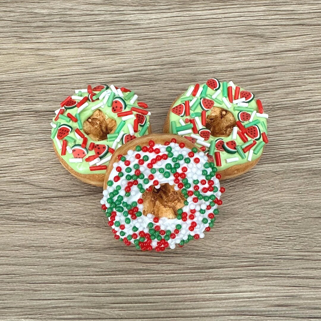 Watermelon Mini Donut Sets - Etsy