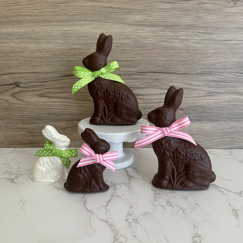 Chocolate Bunnies - Etsy