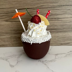 Beach Coconut Shell Drinks - Etsy