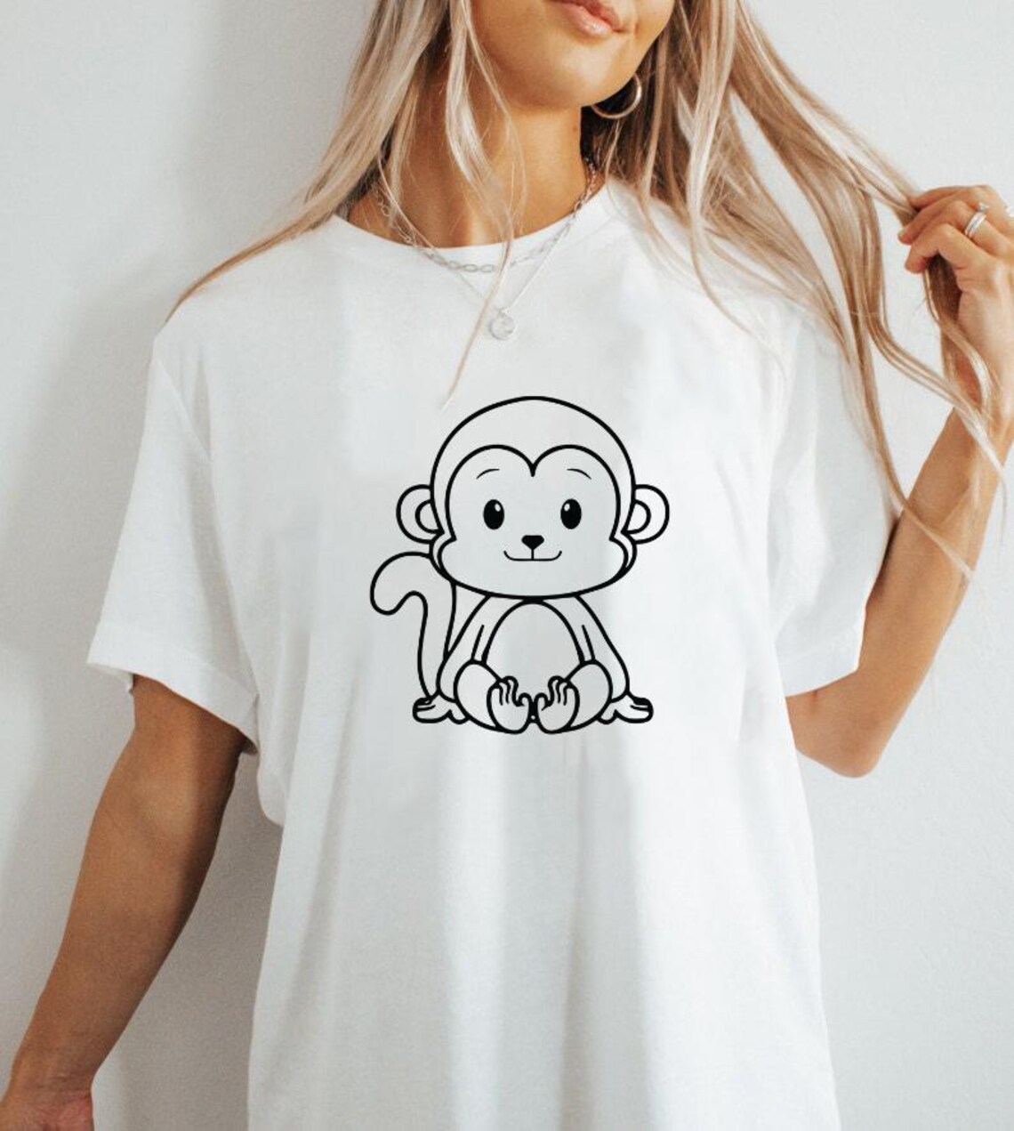 Safari Animals Outline SVG: Cute Jungle Animal Cut Files (cricut ...