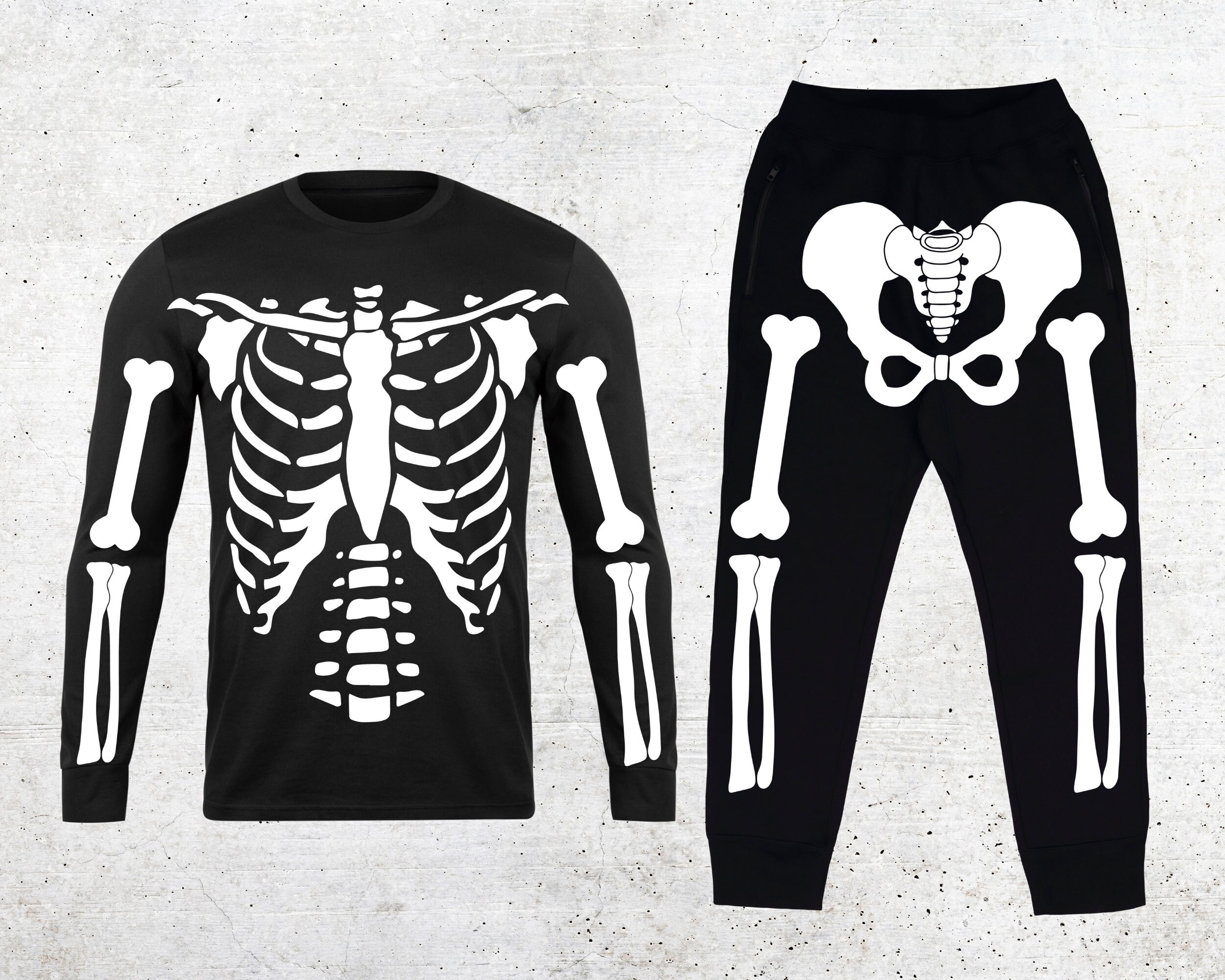 Skeleton SVG Halloween SVG Rib Cage SVG Skeleton Bone - Etsy